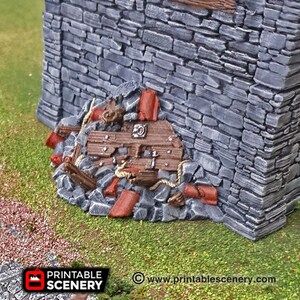 Dnd Terrain Clorehaven Rubble - Fantasy Goblin Dwarve Elves and Demons ...