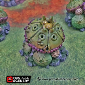 Eden Spore Spitters Dnd Miniature Terrain Set Dnd Terrain for Dungeons ...