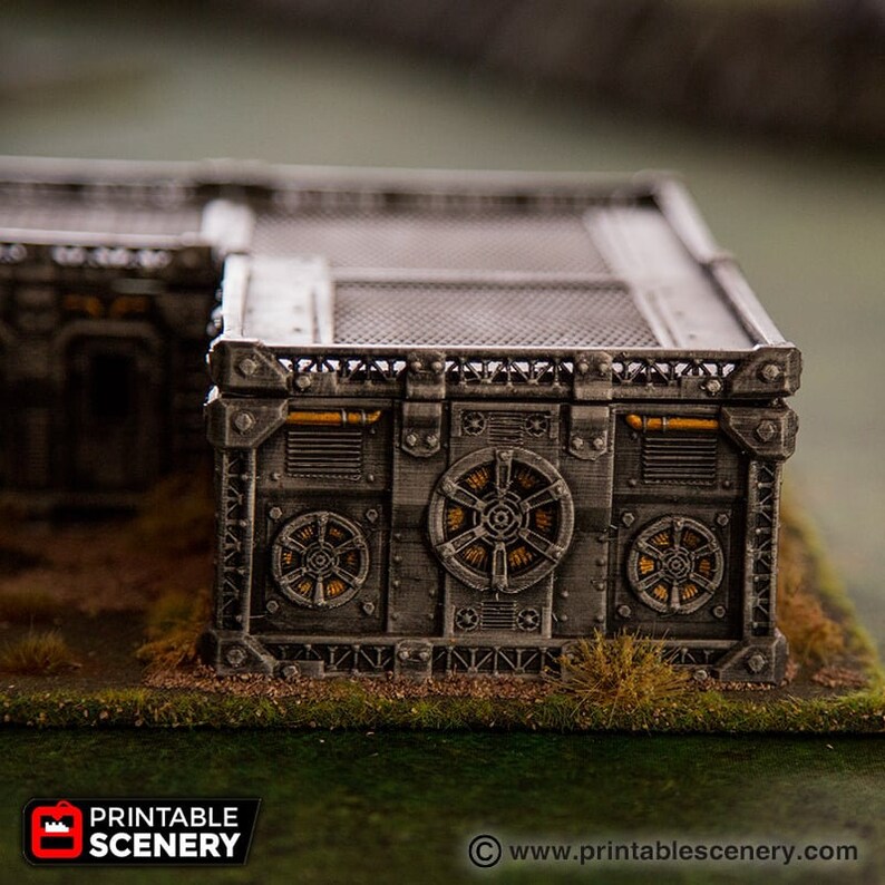 HAB Block Sci-fi Dnd Terrain Dungeons and Dragons Terrain - Etsy