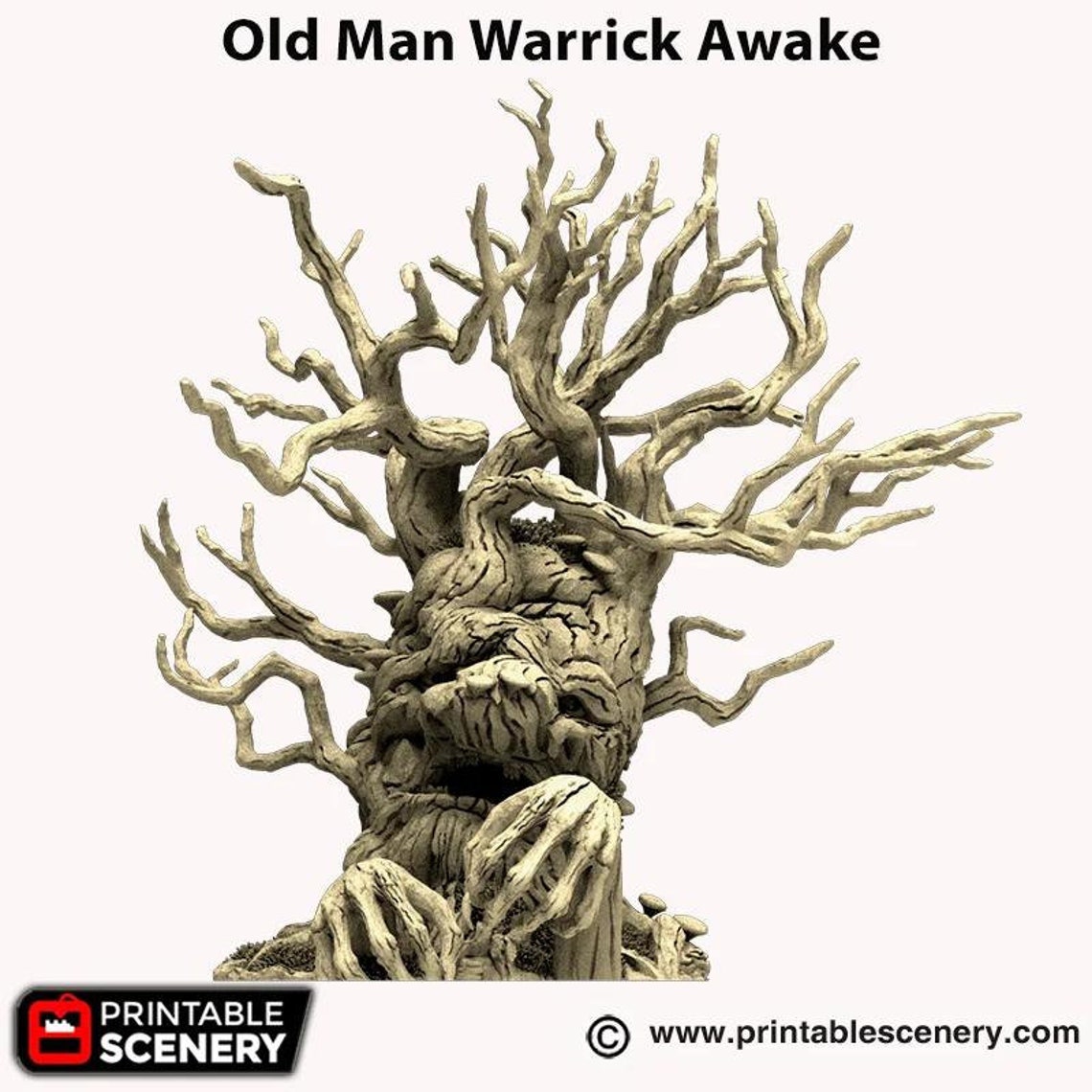 Hagglethorn Hollow Awake Sentient Trees Creature Dnd Miniature Terrain ...