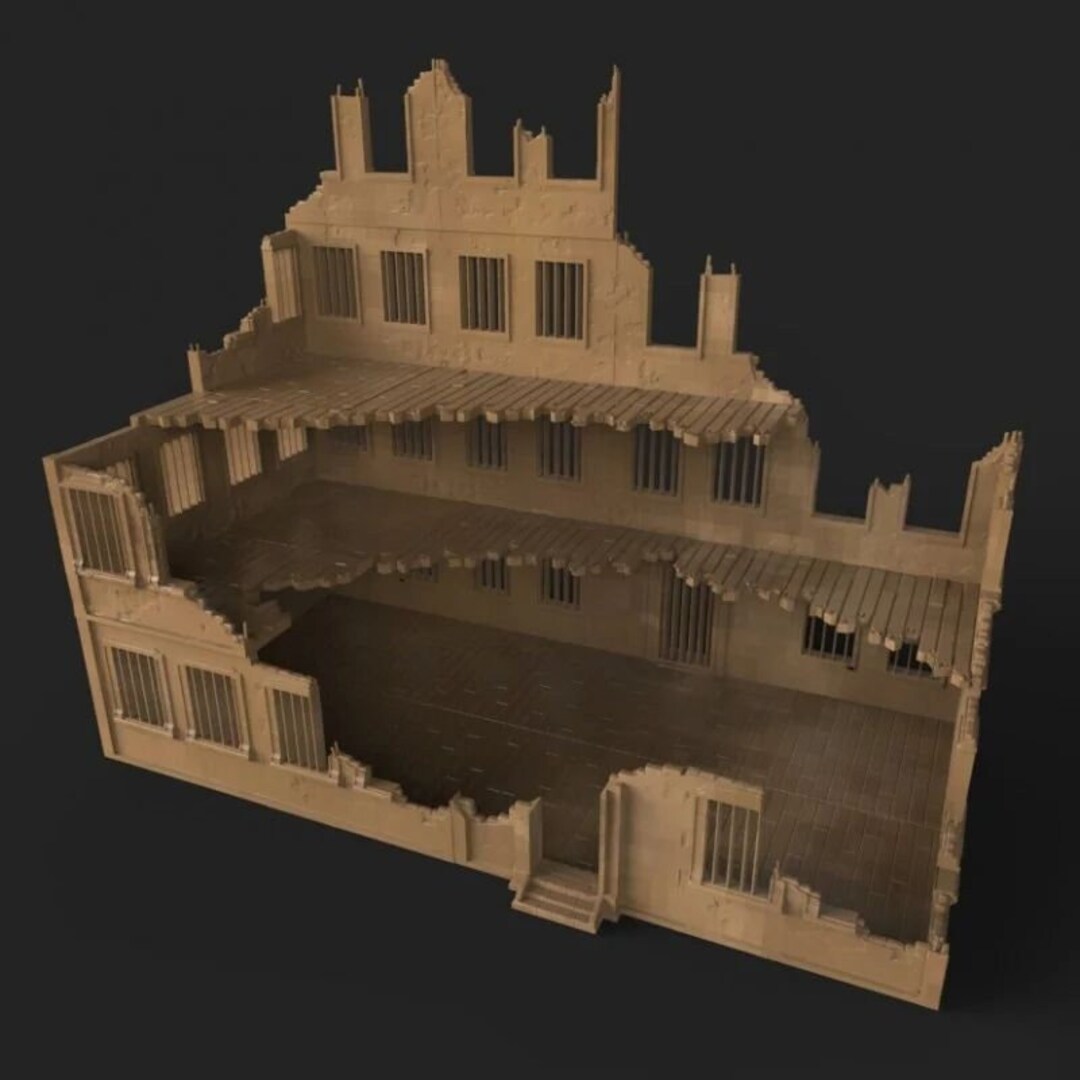 Factory Ruins Dnd Terrain for Dungeons and Dragons Terrain, D&D, D and ...