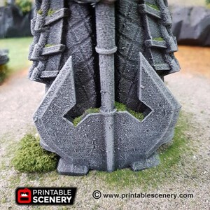 Dwarves, Elves and Demons - Dnd Terrain the Large Dwarven Statue | Dnd ...