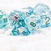 Seashell of Blue Ocean Dice Set for Dungeons and Dragons D&D - Etsy
