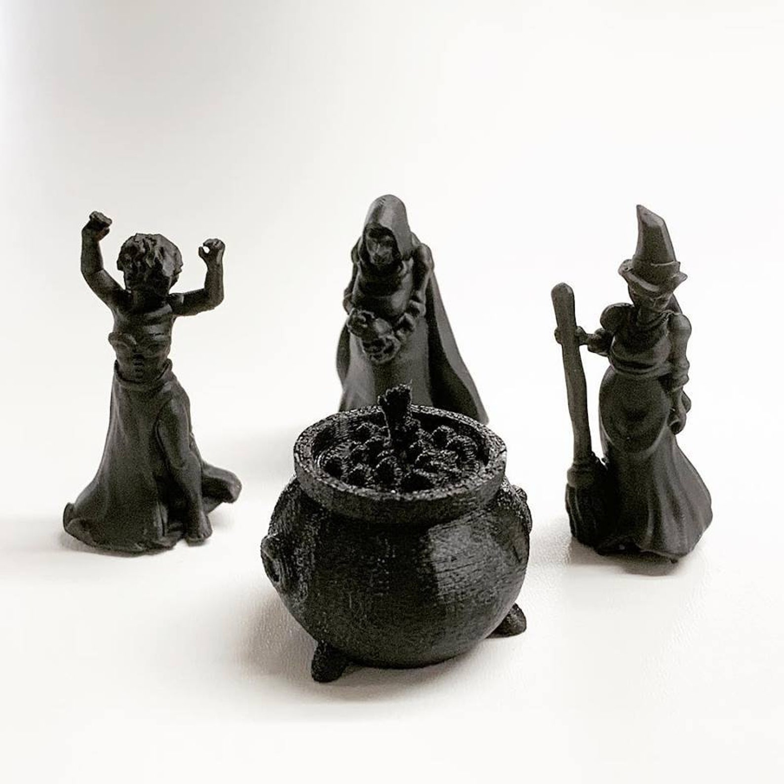 28mm 32mm Witch Coven Dnd Miniature Pathfinder Miniature | Etsy