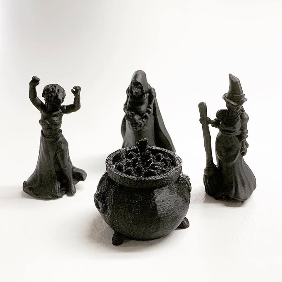 28mm 32mm Witch Coven Dnd Miniature Pathfinder Miniature | Etsy