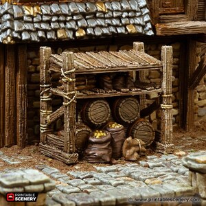 Rum Distillery Scatter Set Dnd Terrain, Dungeons and Dragons Terrain ...