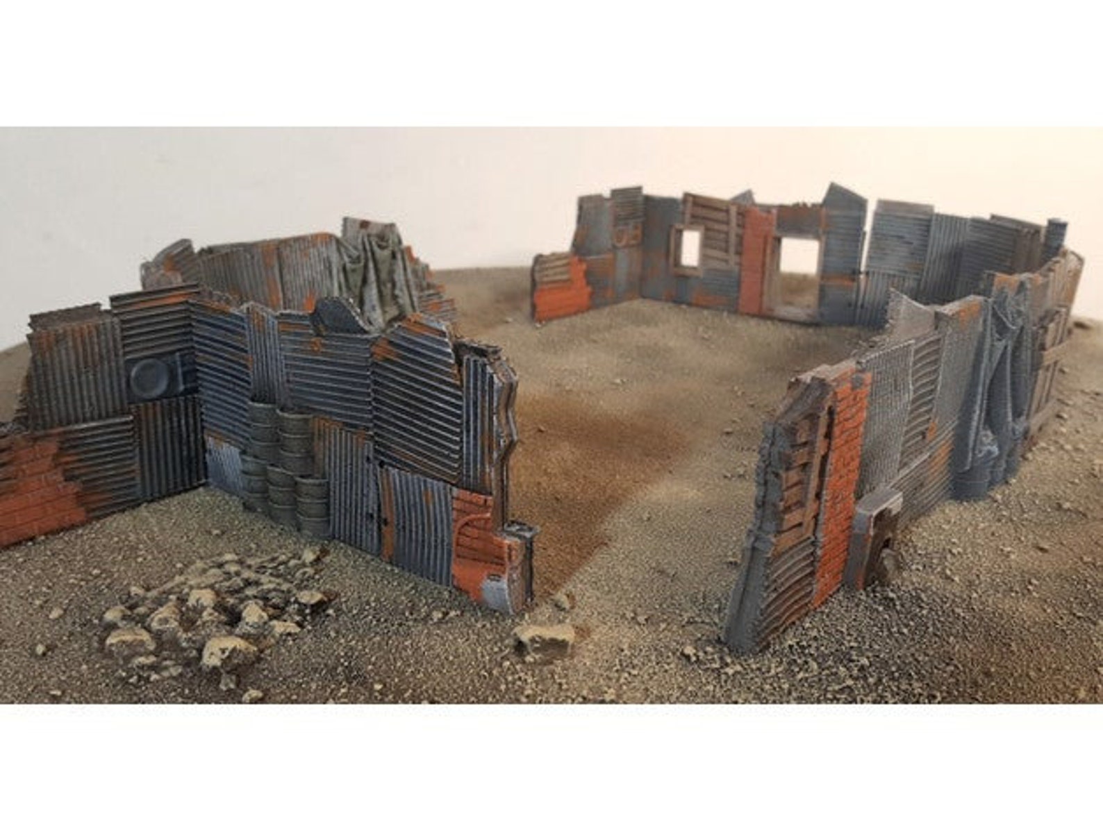 Gasland Shanty Barricades Dnd Pathfinder Role Play Terrain Not Finished ...