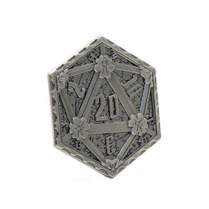 D20 Ancient Metal Dnd Dice Coins Accessories Set for Dungeons and ...
