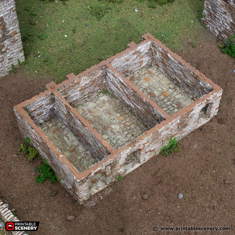 Black Rock Barracks Dnd Terrain for Dungeons and Dragons, D&D, D and D ...