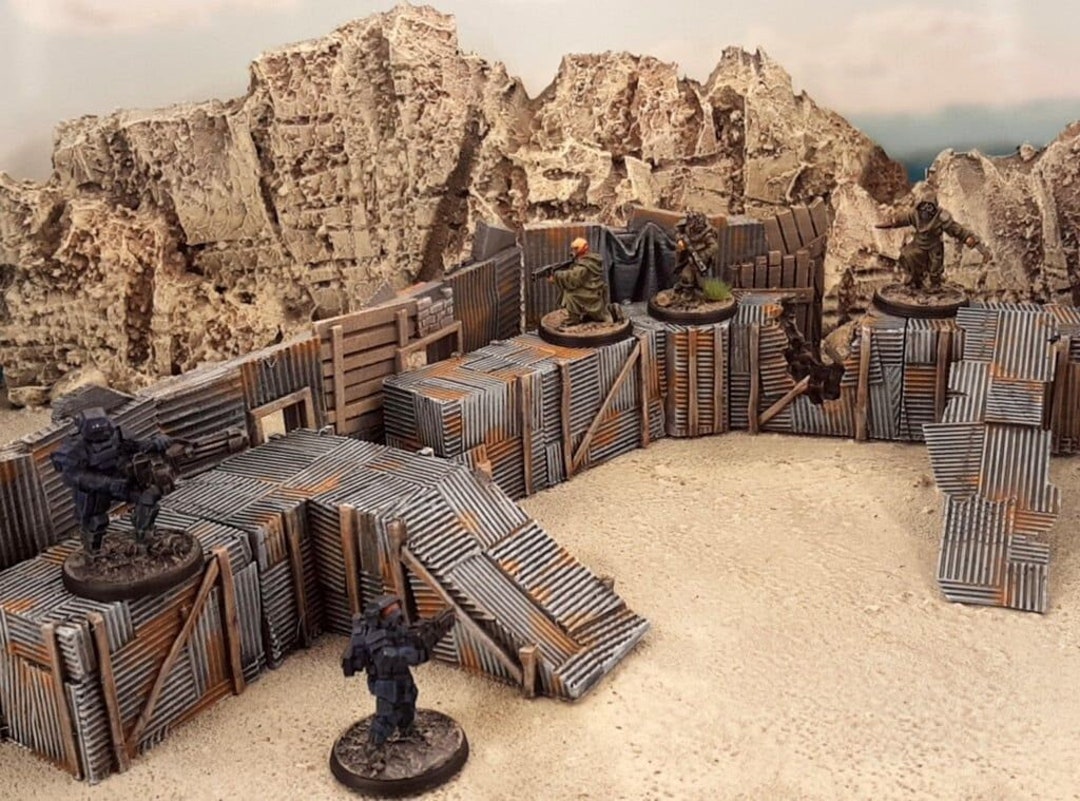 Gasland Shanty Walkways Set Dnd, Dungeons and Dragons, Sci-fi ...