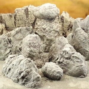 28mm Rock Dungeon Terrain Set for Dnd Pathfinder Legion Imperial ...