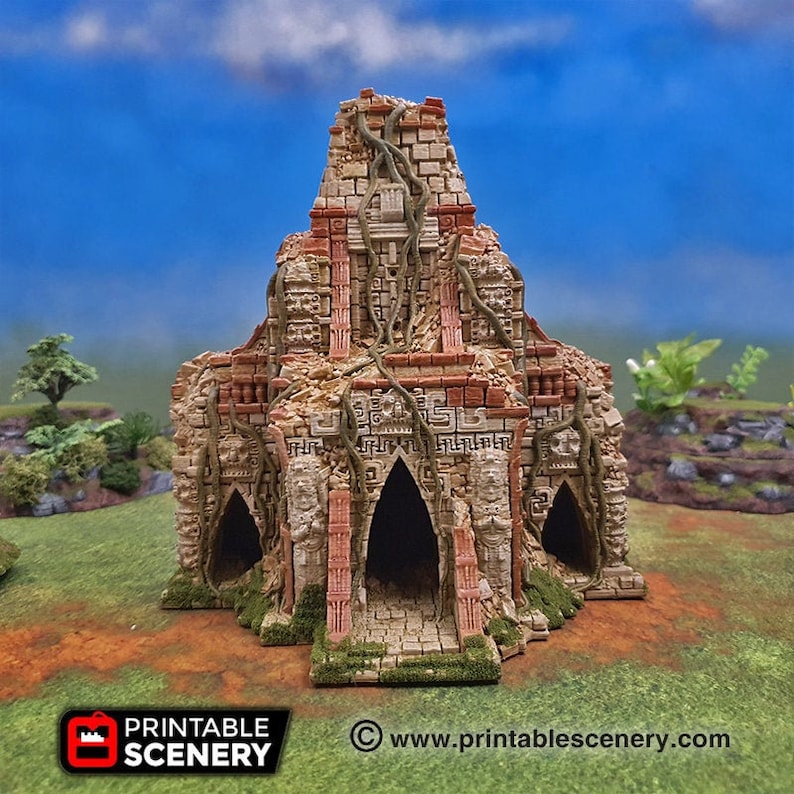 Temple of Eden Dnd Miniature Terrain for Dungeons and Dragons - Etsy UK