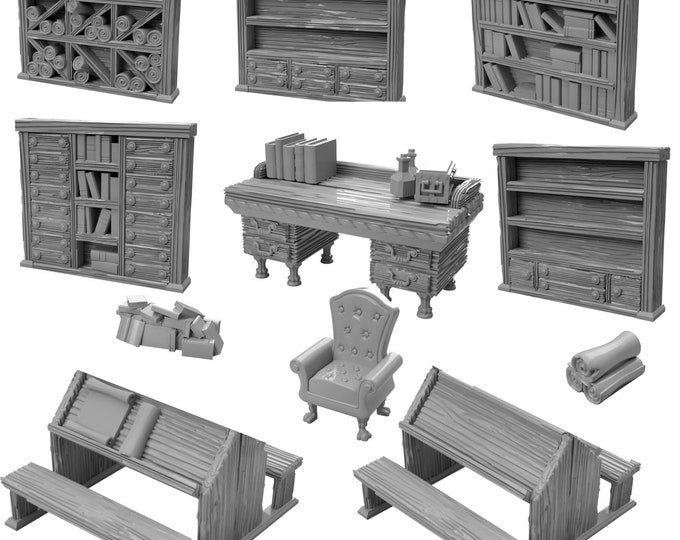 Fantasy Props Library Dungeons and Dragons, Pathfinder, Tabletop Gaming ...