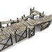 Walkway Harbor Dock Ship Dnd Miniature Terrain for Dungeons and Dragons ...