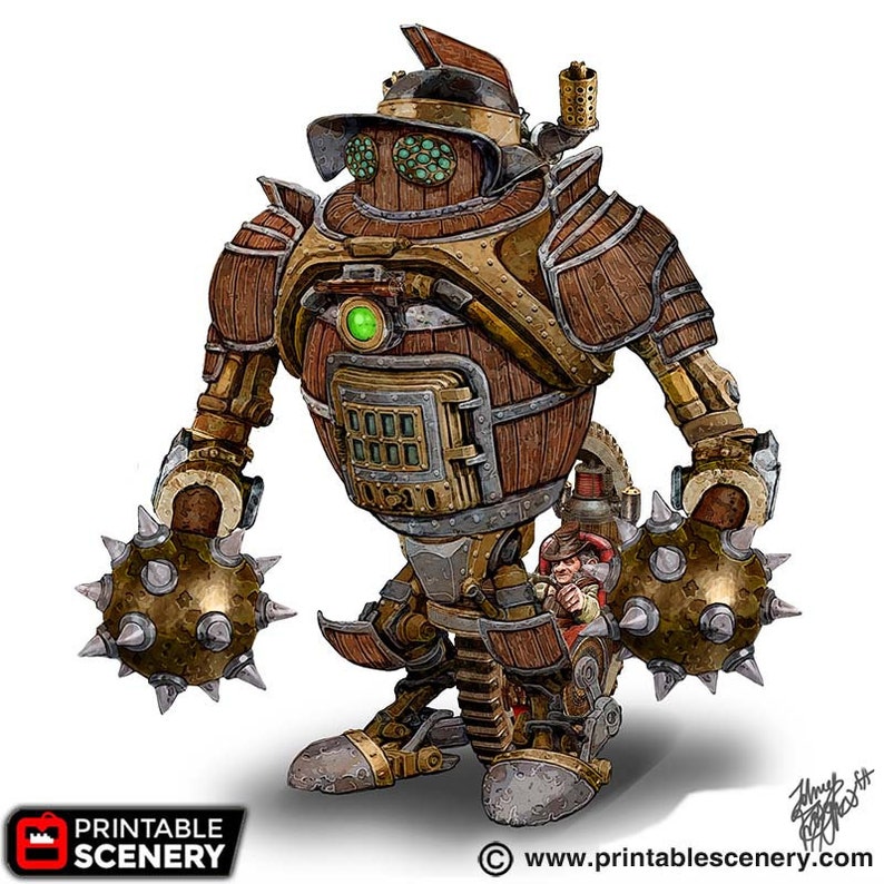 Rise of the Halflings Archanical Automatons Dnd Miniature - Etsy