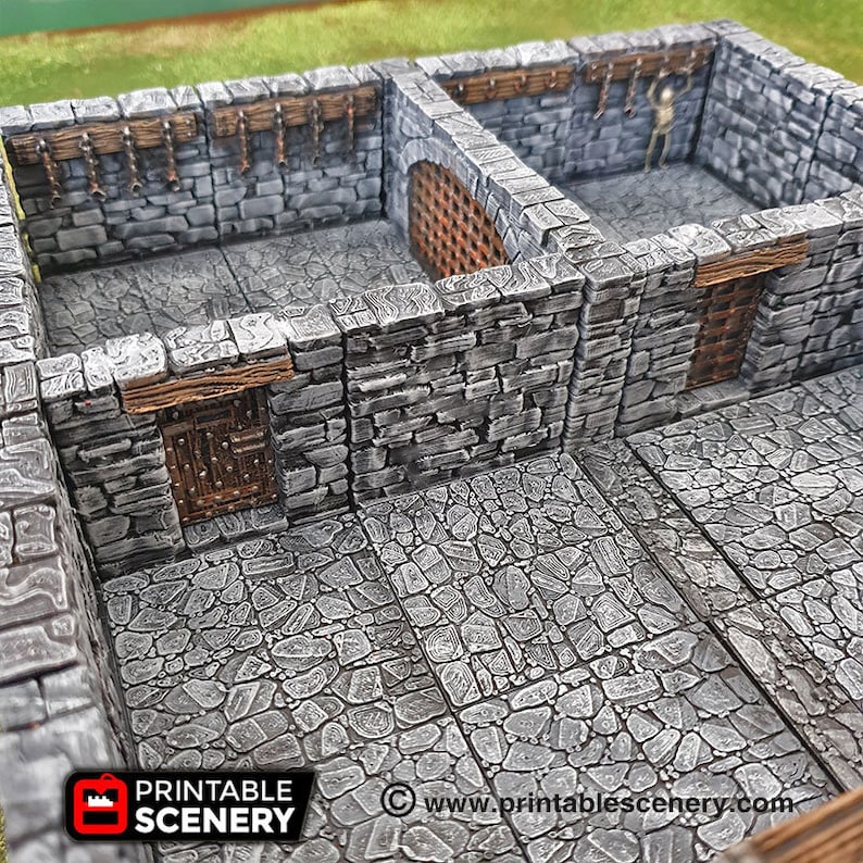Guard House Modular Tiles Dnd Miniature Terrain Dungeons and - Etsy