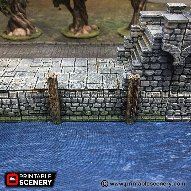 Port Winterdale Ship Dock Dnd Miniature Terrain for Dungeons | Etsy Ireland