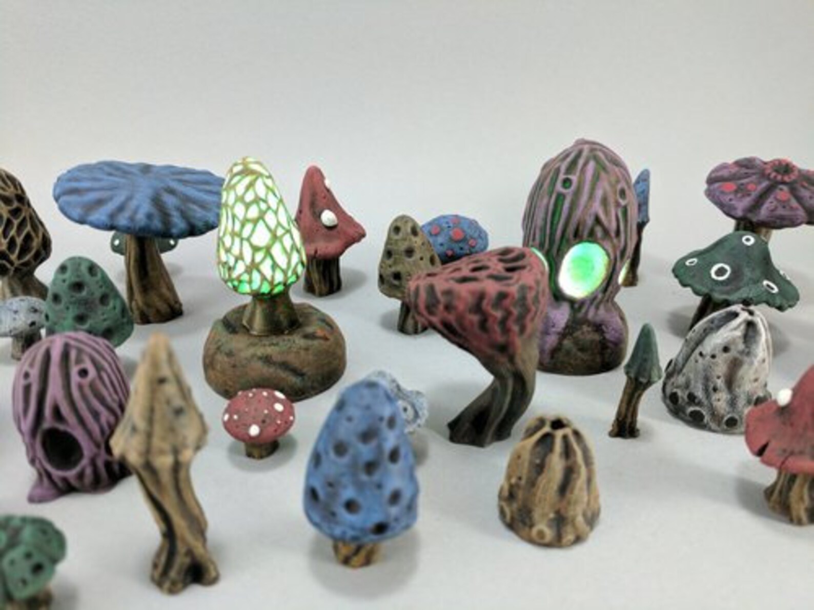 Mushrooms Set Dnd Miniature Terrain | Dungeons and Dragons, D&D ...