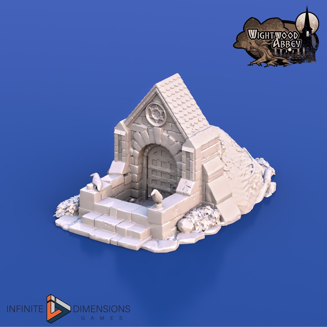 Wightwood Crypt Entrance Dnd Miniature Terrain | Dungeons and Dragons ...