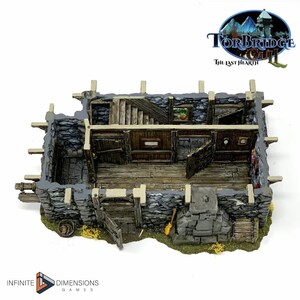 Torbridge Cull Milats’ Townhouse Terrain Dnd Miniature Terrain for ...