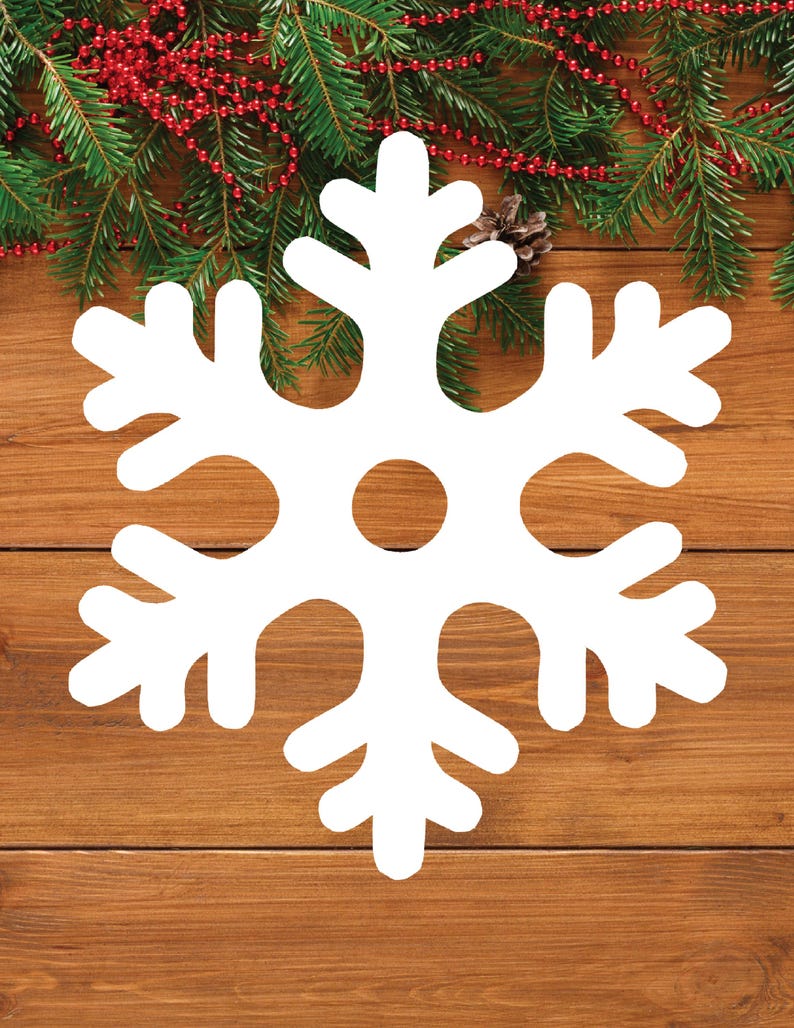 20 Paper Snowflake Templates: EASY Step-by-step Diagrams (printable PDF ...