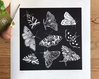 Lino Print Nature - Etsy