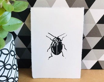 Insect Lino Print | Etsy UK