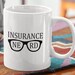 Insurance Agent Funny Coffee Mug Insurance Nerd - Etsy