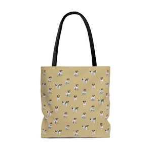 Jack Russell Dog Tote Bag, Weekender Bag, Aesthetic Tote Bag, Beach Bag ...