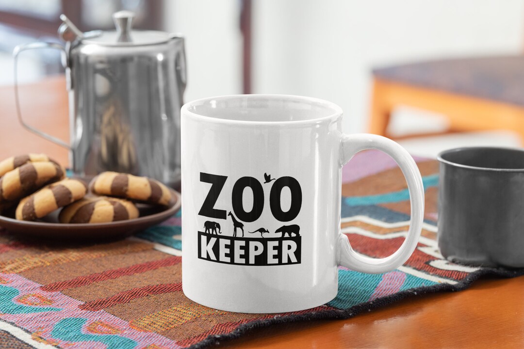 Zookeeper Gift Funny Coffee Mug Zoo Keeper Aka Mom Gift, Zoologist ...
