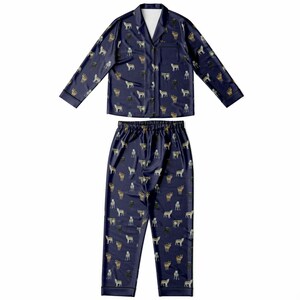 Wolf Pajama Set for Women and Men, Sleepwear Gift, Loungewear for Her ...