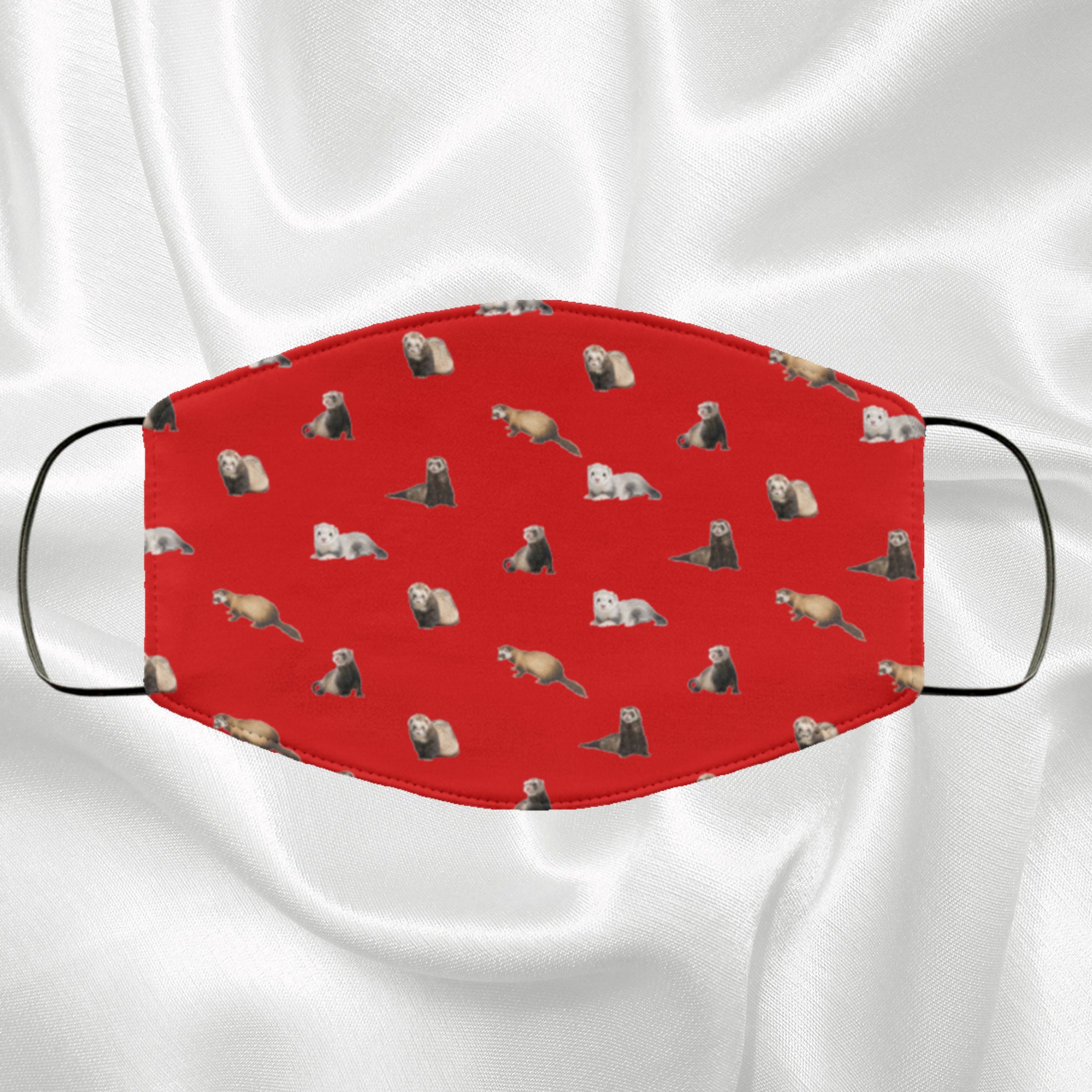 Ferret Face Mask Ferret Print Ferret Gifts Ferret Mask | Etsy