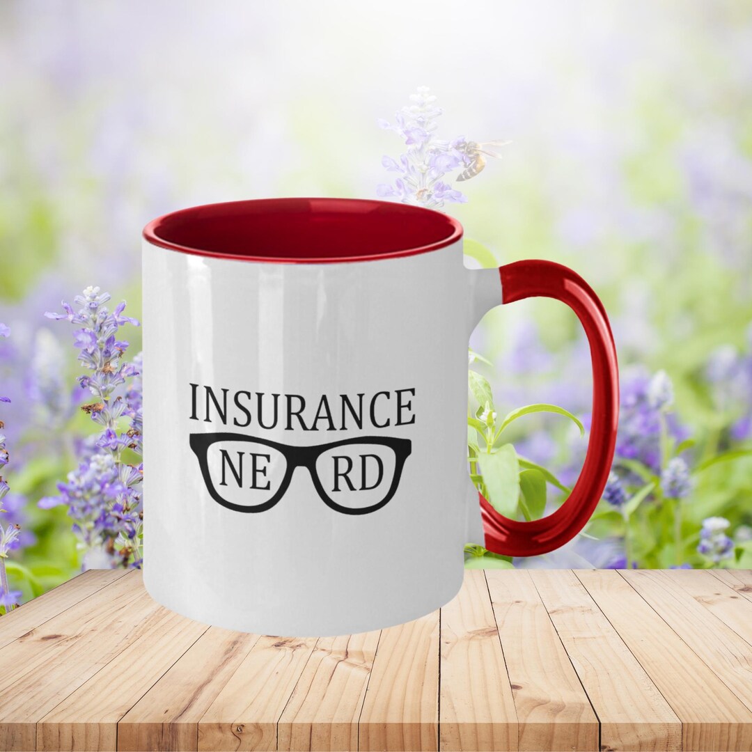 Insurance Agent Funny Coffee Mug - Insurance Nerd - Etsy