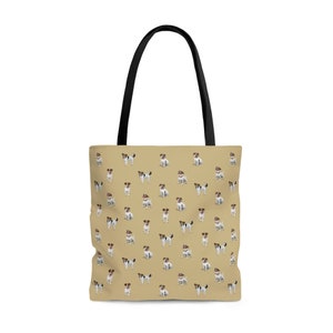 Jack Russell Dog Tote Bag, Weekender Bag, Aesthetic Tote Bag, Beach Bag ...