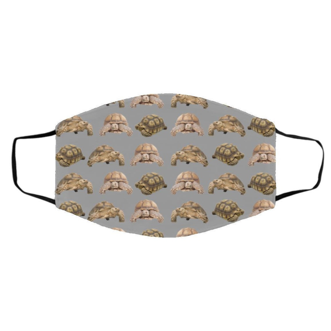 Sulcata Tortoise Face Mask Tortoises Mask Tortoise Lover | Etsy