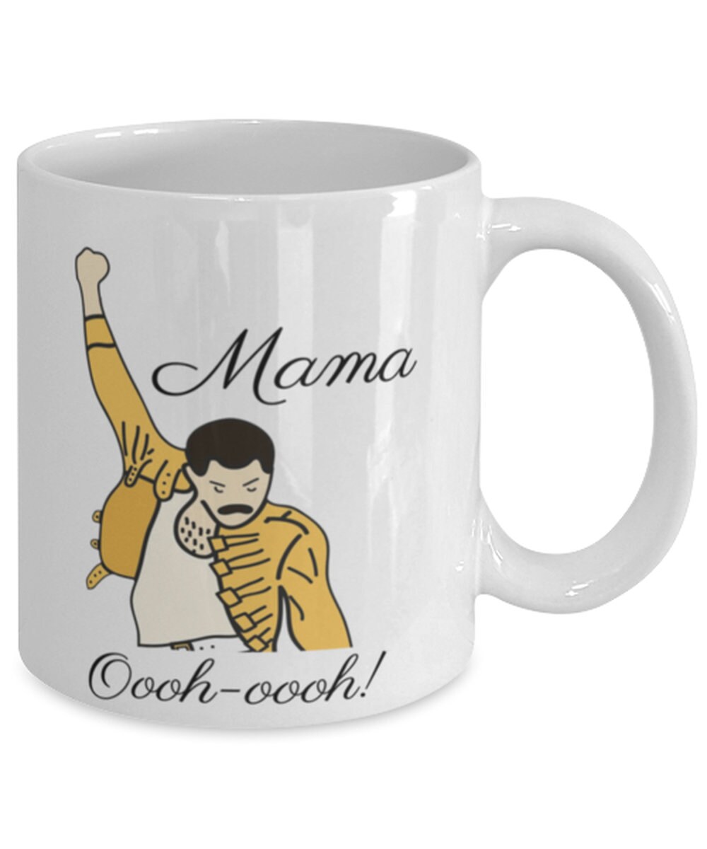 Mama Funny Coffee Mug Mama Oooh Oooh Funny Mothers Day | Etsy