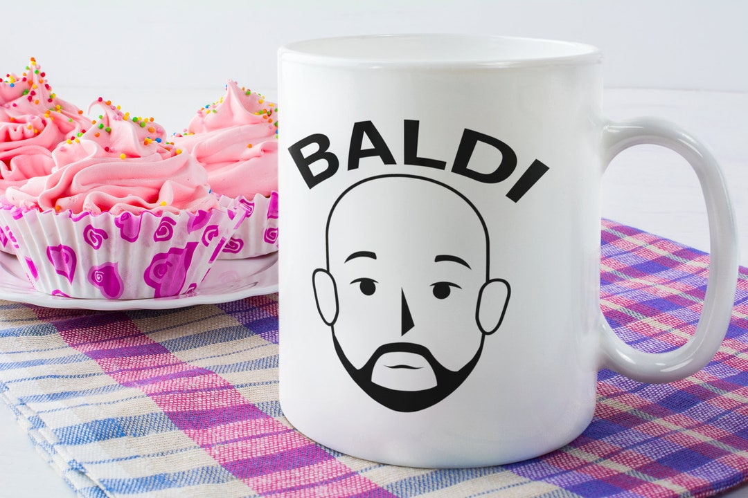 Funny Bald Man Coffee Mug Baldi Gift Mug, Funny Gift for Bald Man, Gift ...