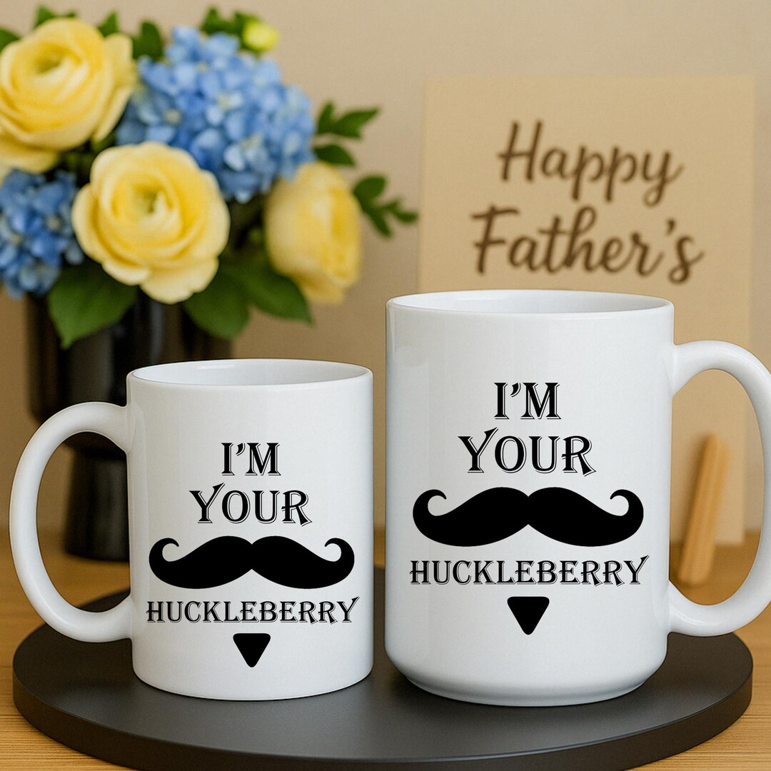 I'm Your Huckleberry Mug: Funny Western Cowboy Gift - Etsy