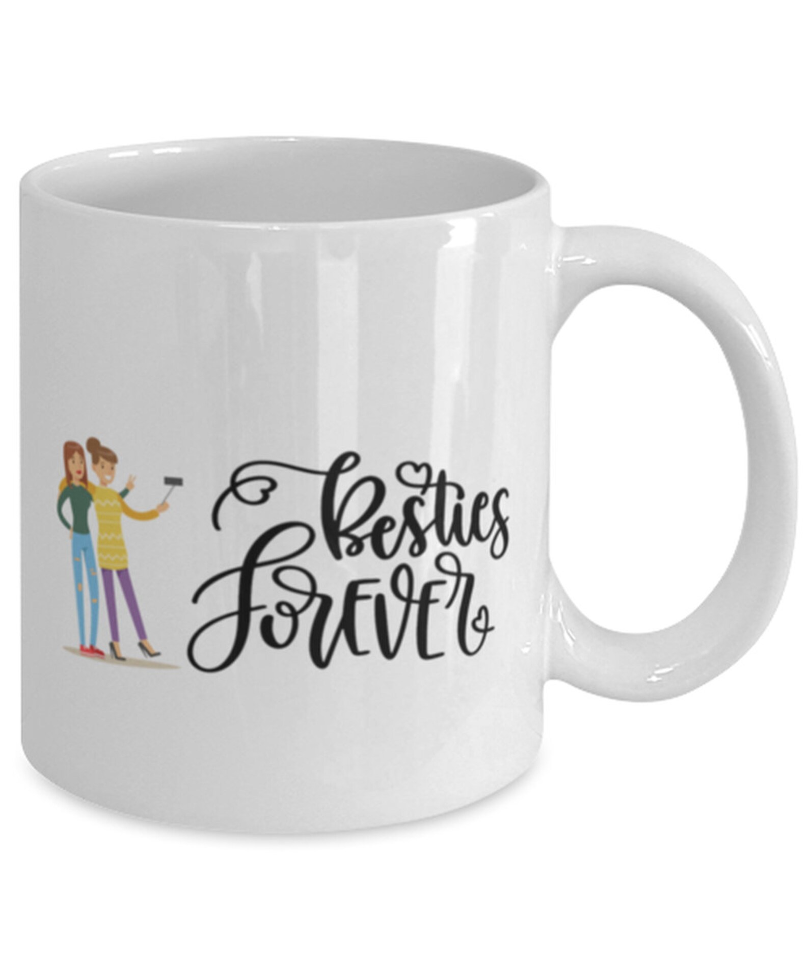 Bestie Coffee Mug Bestie Forever Best Friend Mug Gift For | Etsy