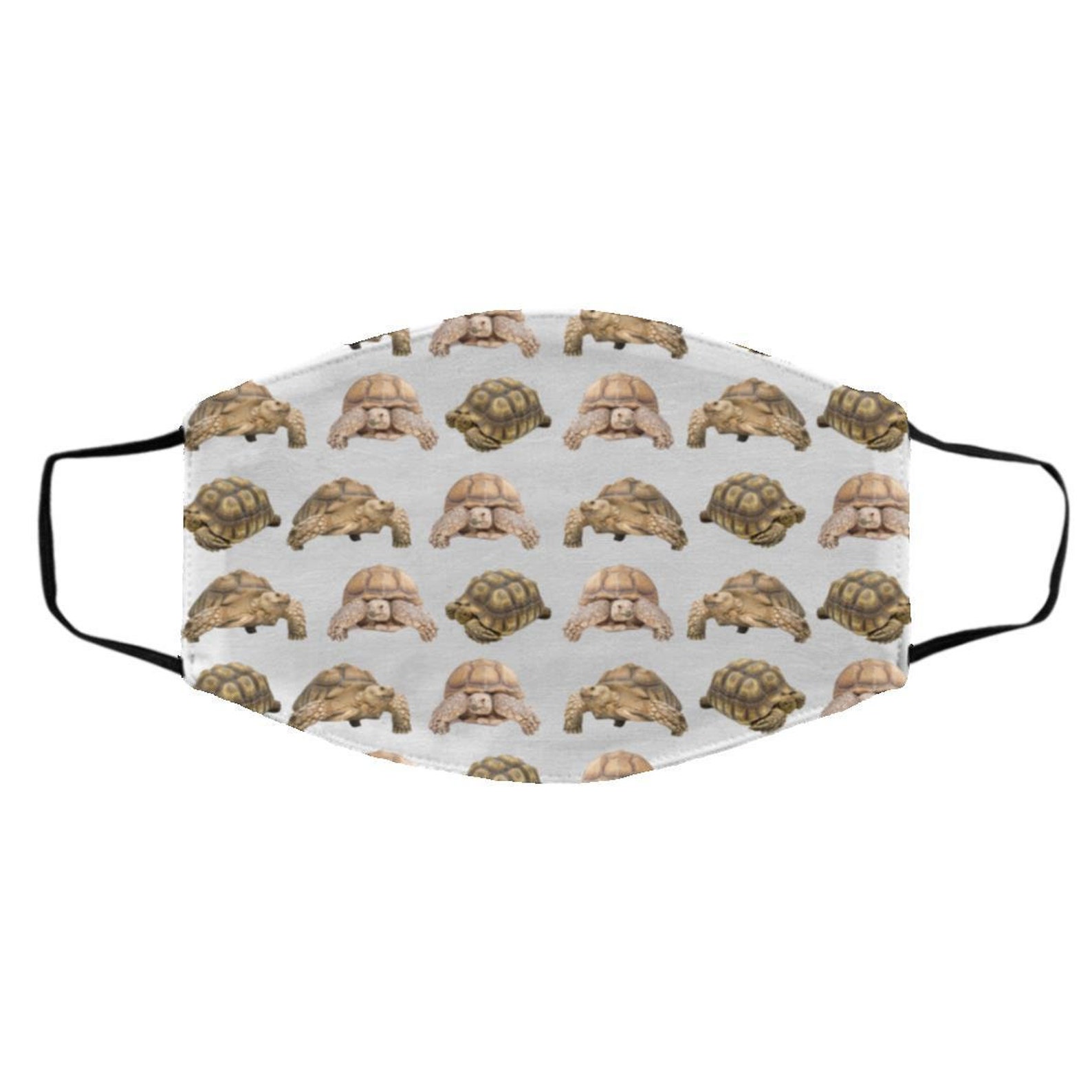 Sulcata Tortoise Face Mask Tortoises Mask Tortoise Lover | Etsy