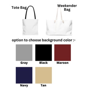 Rhodesian Ridgeback Tote Bag, Rhodesian Dog Print Weekender Tote ...