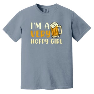 Girls Night Drinking T-shirt I'm A Very Hoppy Girl Shirt, Bachelorette ...