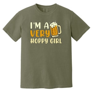 Girls Night Drinking T-shirt I'm A Very Hoppy Girl Shirt, Bachelorette ...