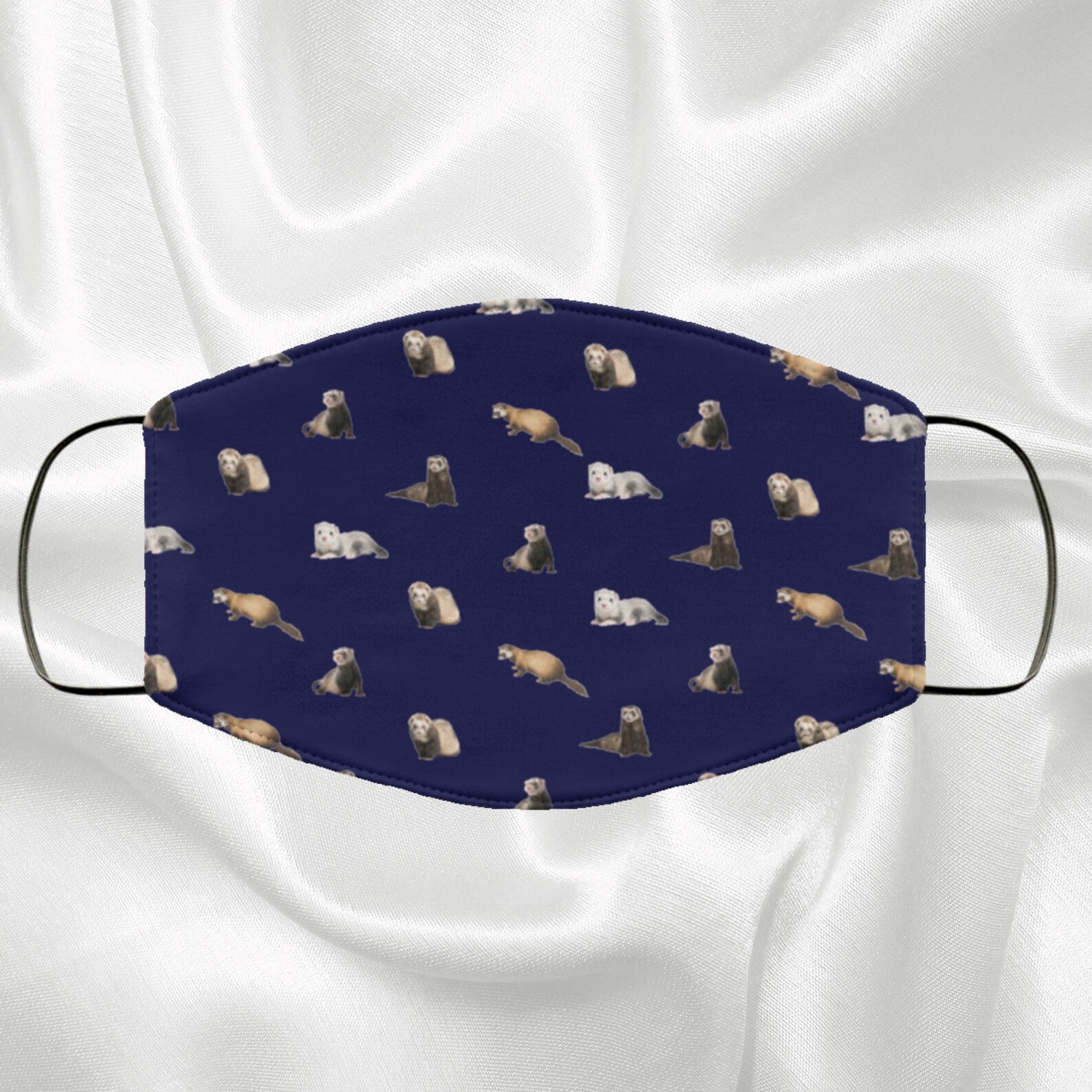 Ferret Face Mask Ferret Print Ferret Gifts Ferret Mask | Etsy