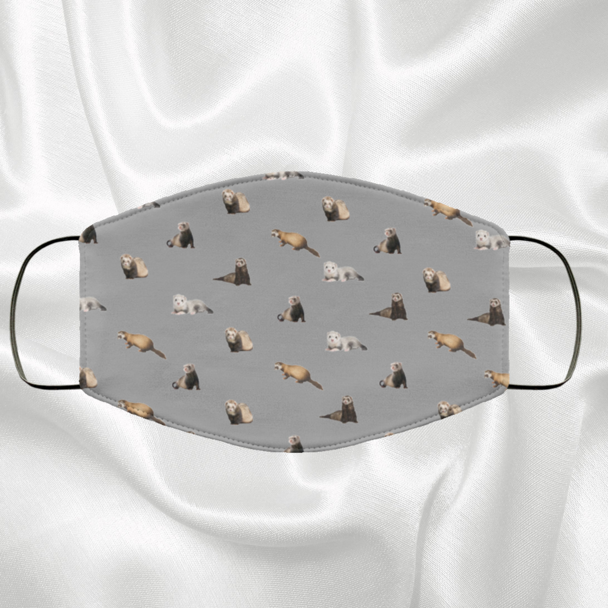 Ferret Face Mask Ferret Print Ferret Gifts Ferret Mask | Etsy