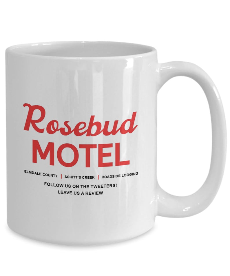 Funny Rosebud Motel Coffee Mug: Schitt's Creek TV Show Gift - Etsy