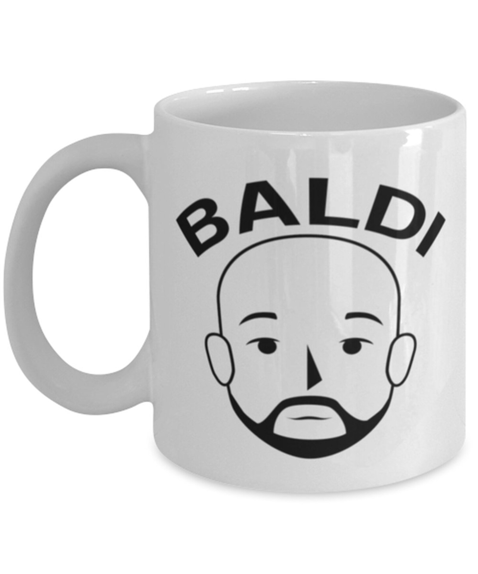 Funny Bald Man Coffee Mug Baldi Gift Mug Funny Gift for | Etsy