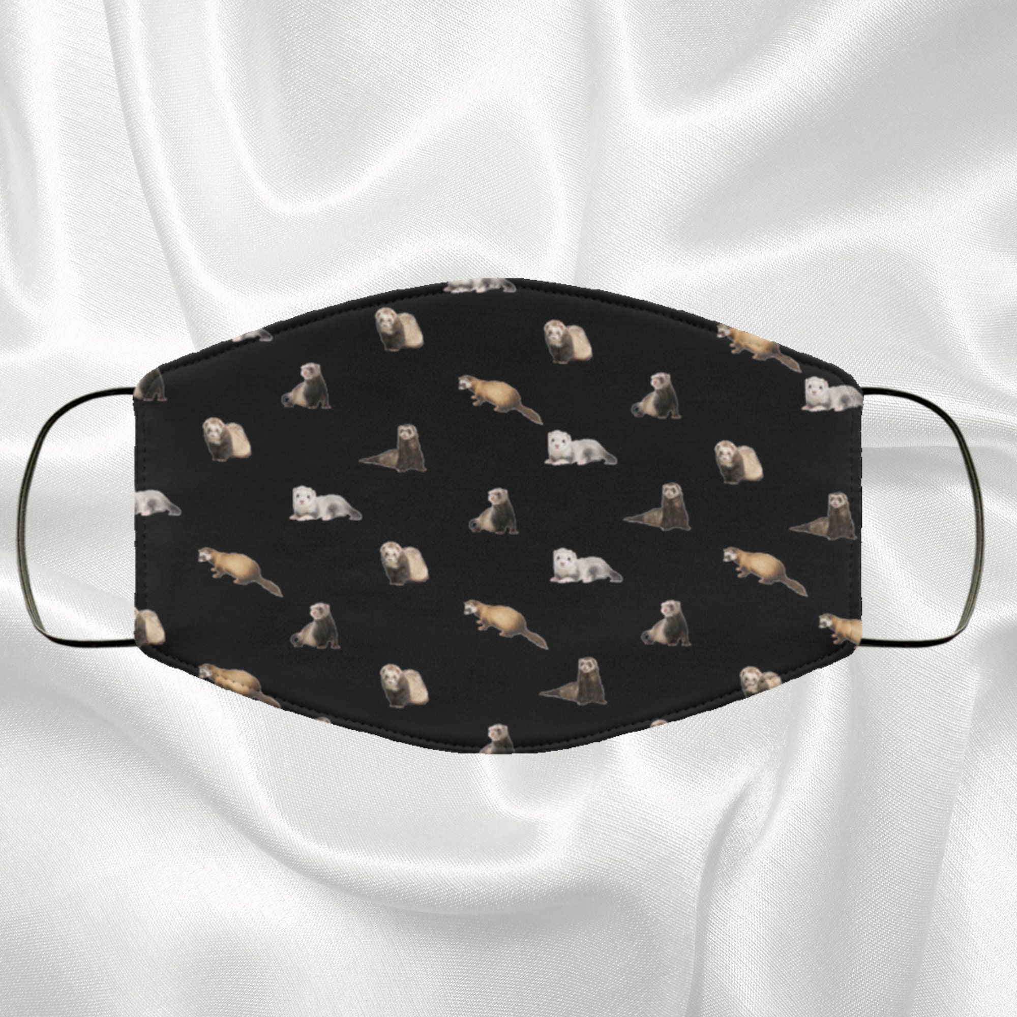 Ferret Face Mask Ferret Print Ferret Gifts Ferret Mask | Etsy
