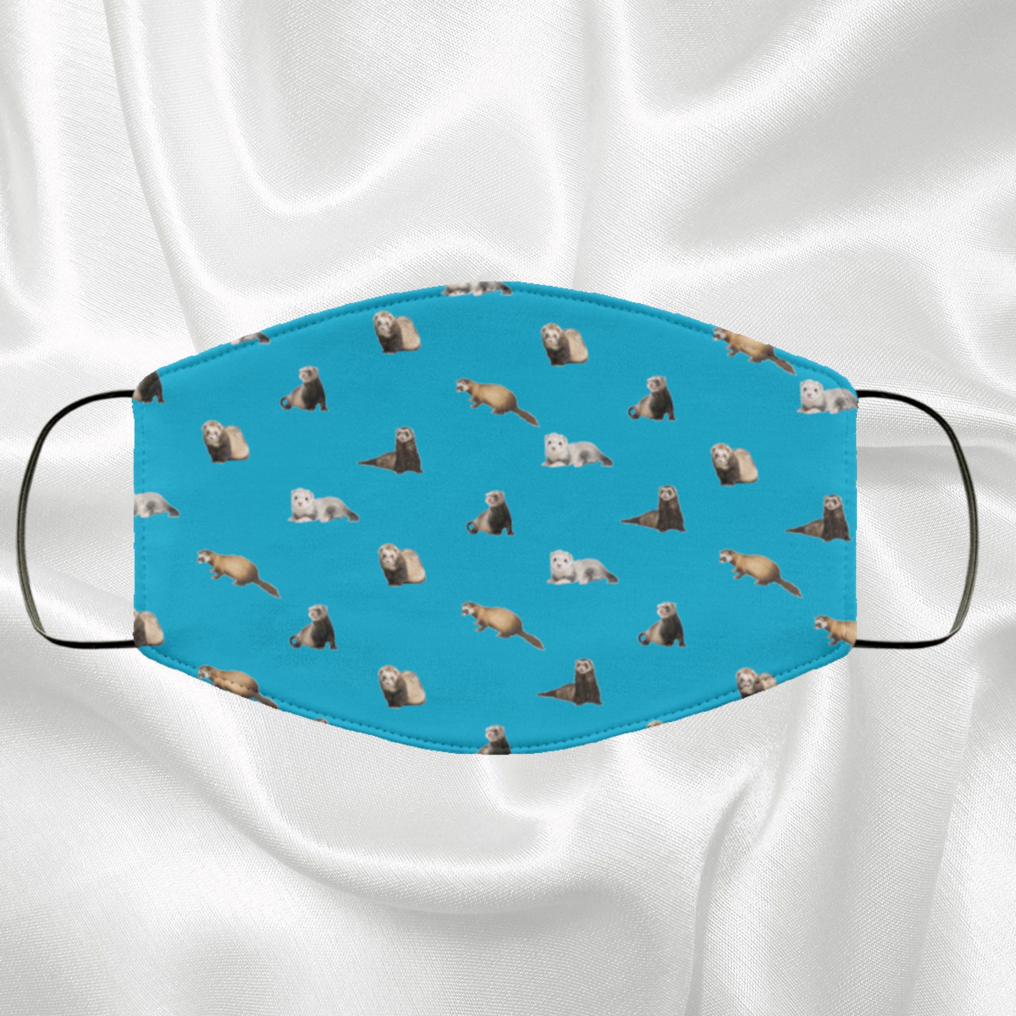 Ferret Face Mask Ferret Print Ferret Gifts Ferret Mask | Etsy