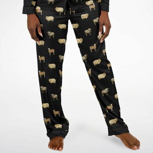 Domestic Sheep Pajama Set for Women and Men, Sleepwear Gift, Loungewear ...